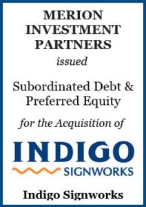 Merion Announces New Investment in Commercial Sign Company - Merion